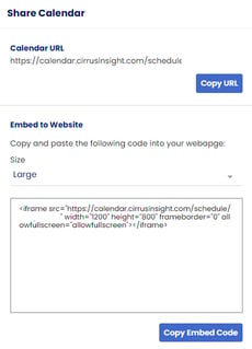 Scheduling Quick Start Guide | Cirrus Insight