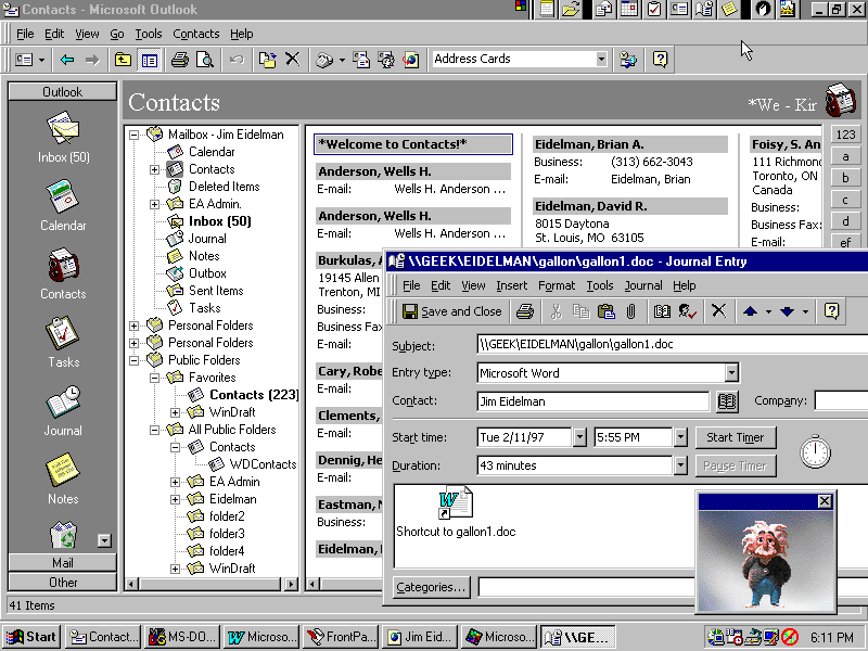 History of Microsoft Outlook | Cirrus Insight