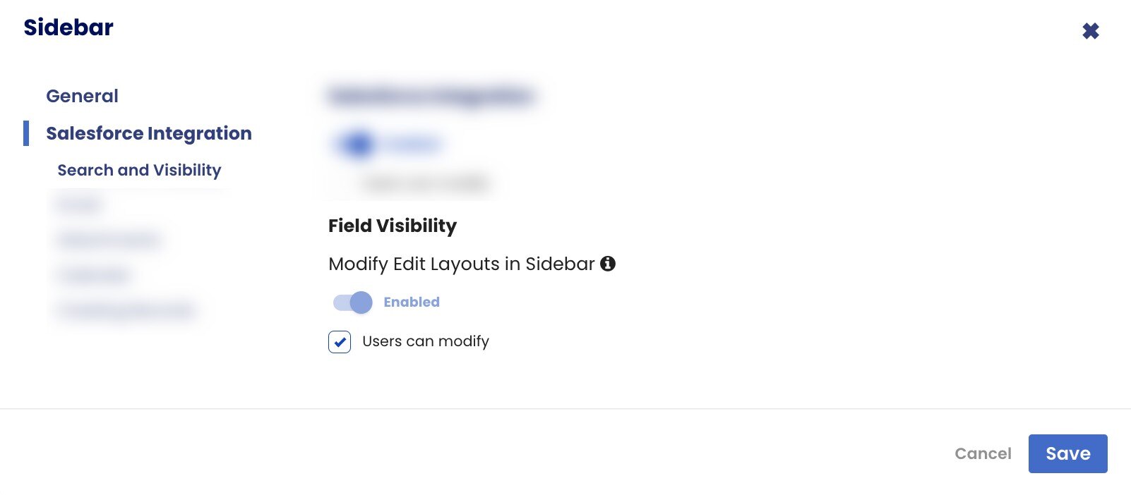 Admins | How do I customize Sidebar field layouts?
