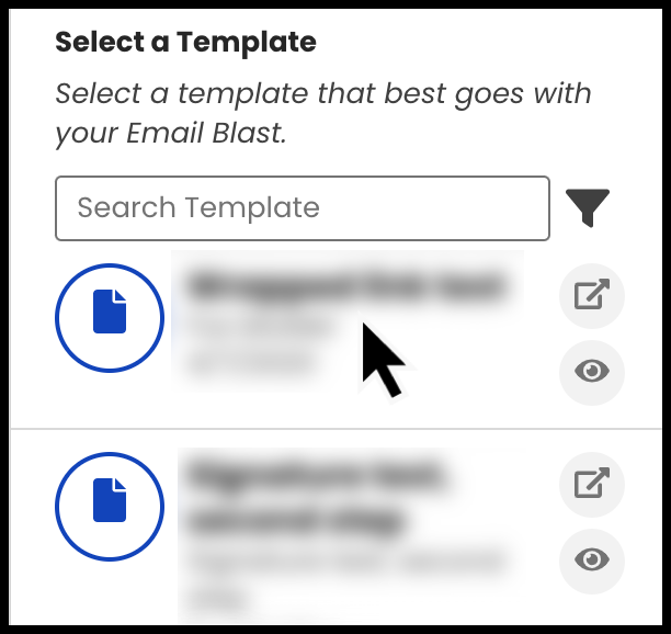 How do I create an Email Blast?
