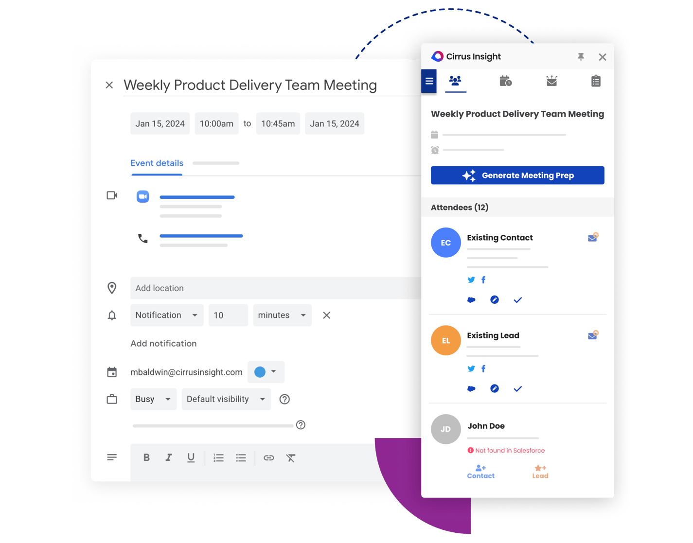 Meeting AI: Automate Sales Prep & Research