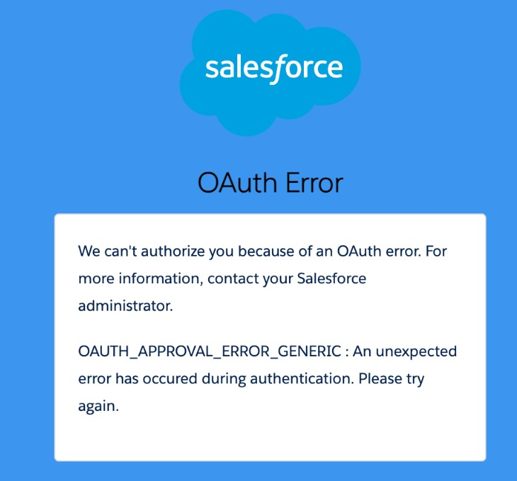 Admins | Avoiding OAuth Issues with Salesforce Connected Apps
