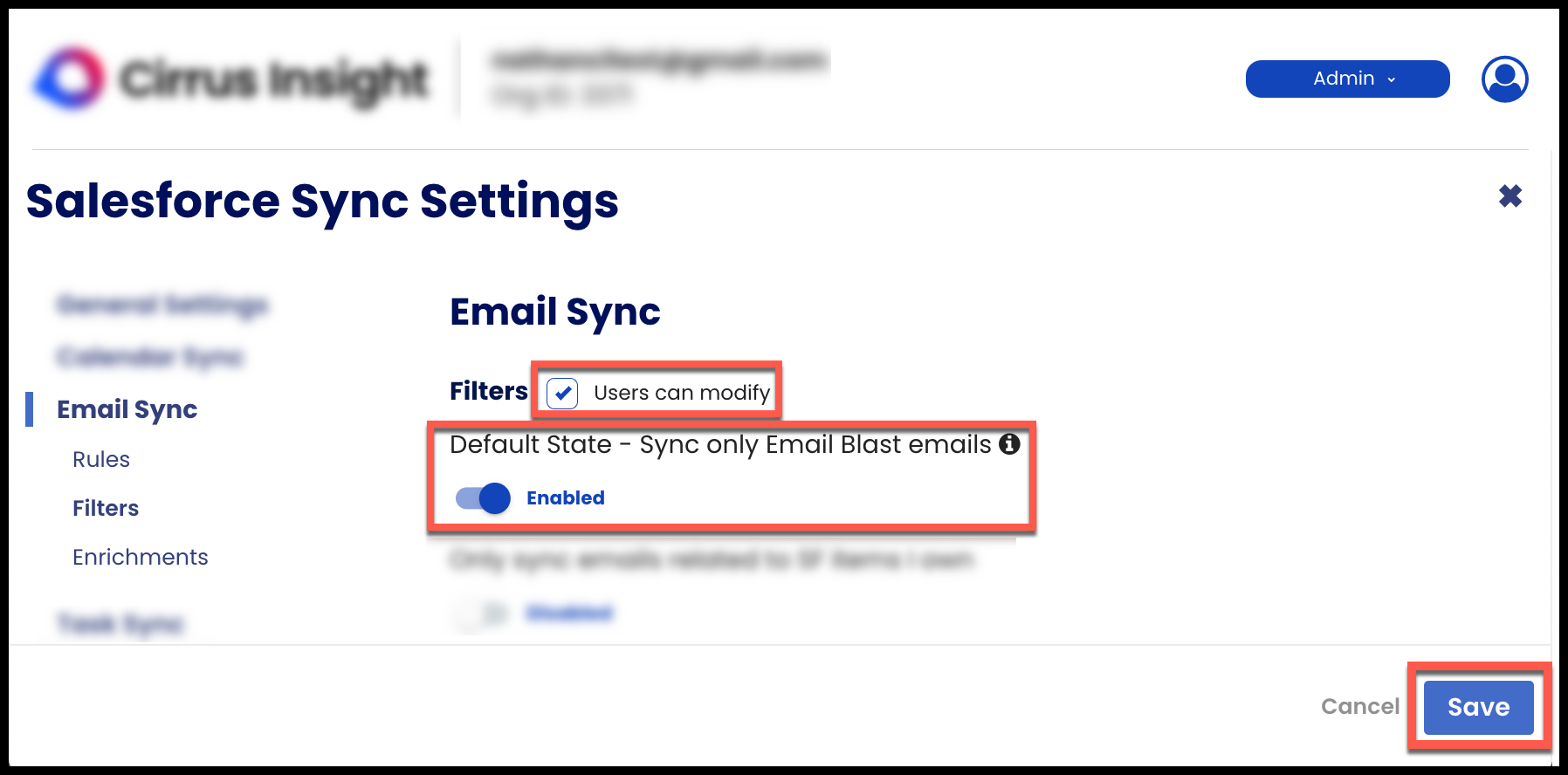 Admins | How do I set up Email Blast Sync?